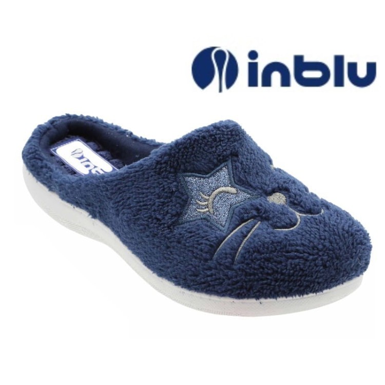 inblu miękkie pantofle kapcie damskie laczki inblu EC000085 kot Zdrowy ...